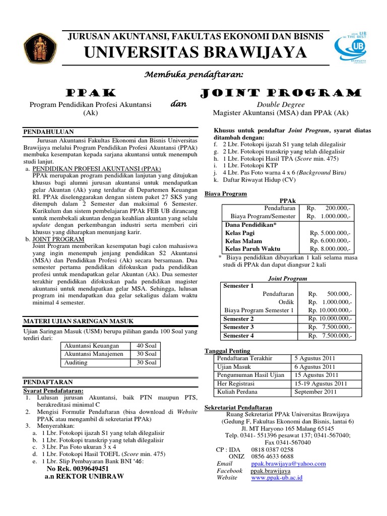 Brosur Ppak Dan Join Program | PDF | Bisnis | Teknologi & Rekayasa