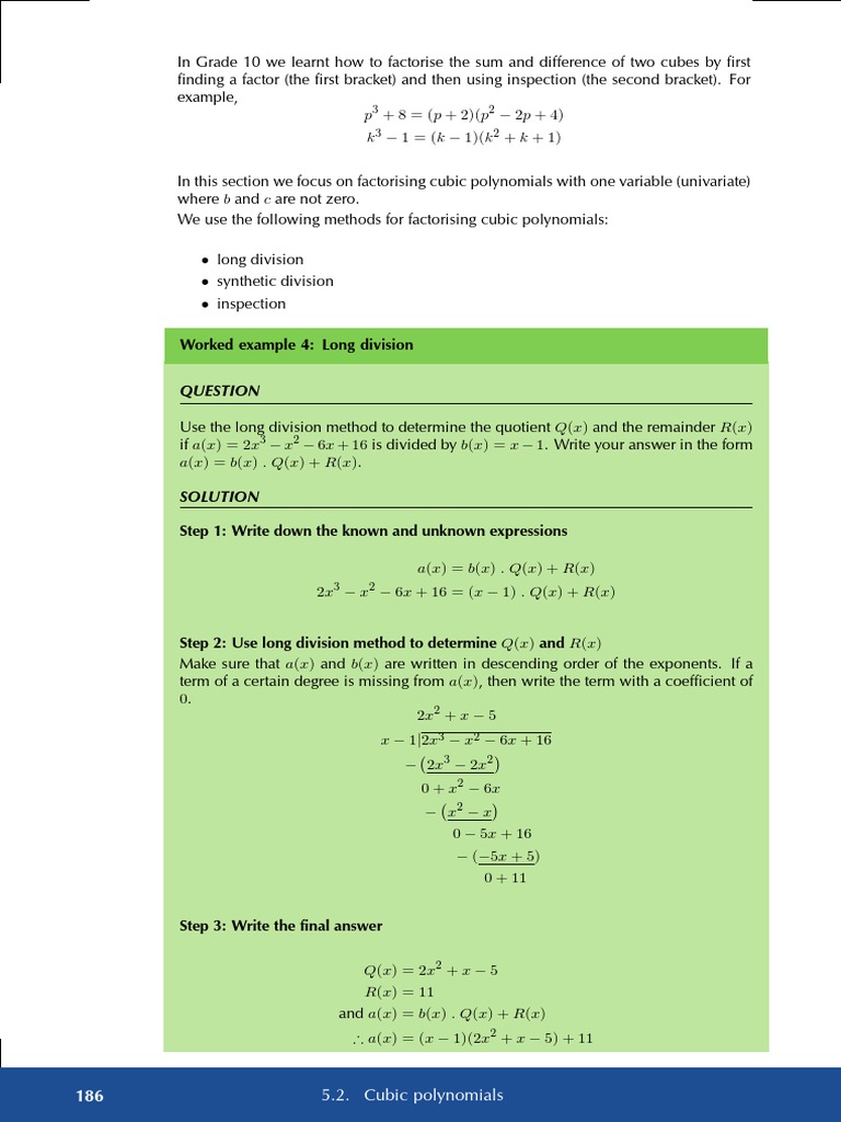 Mathematics GR 12 | PDF