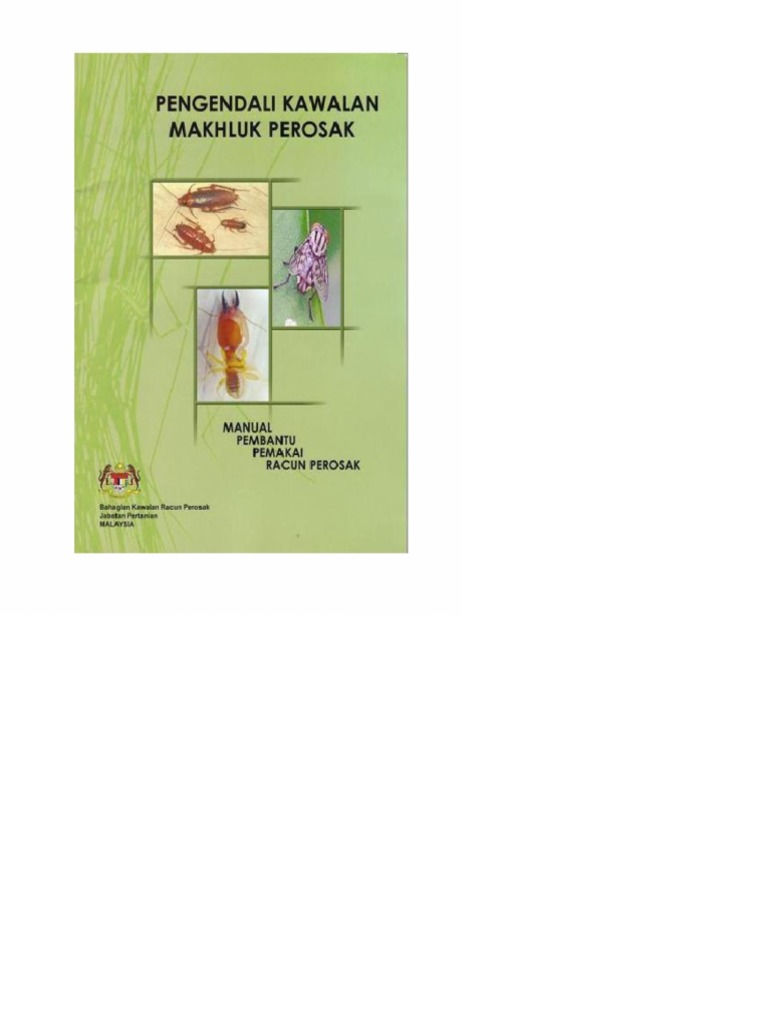 Pengendali Kawalan Makhluk Perosak | PDF