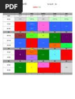 Matric Rewrite Timetable | PDF