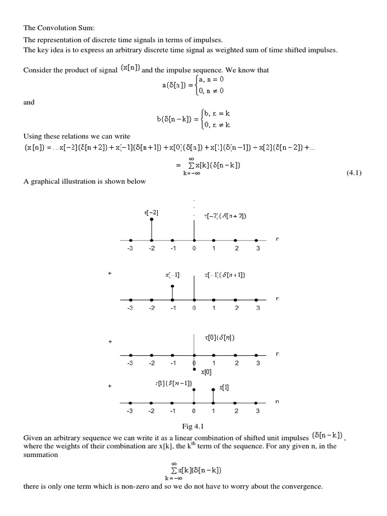 The Convolution Sum | PDF | Convolution | Recurrence Relation