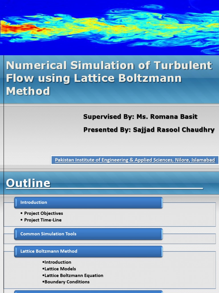 Basics of Lattice Boltzmann Method For Fluid Flows | PDF | Fluid Dynamics | Turbulence