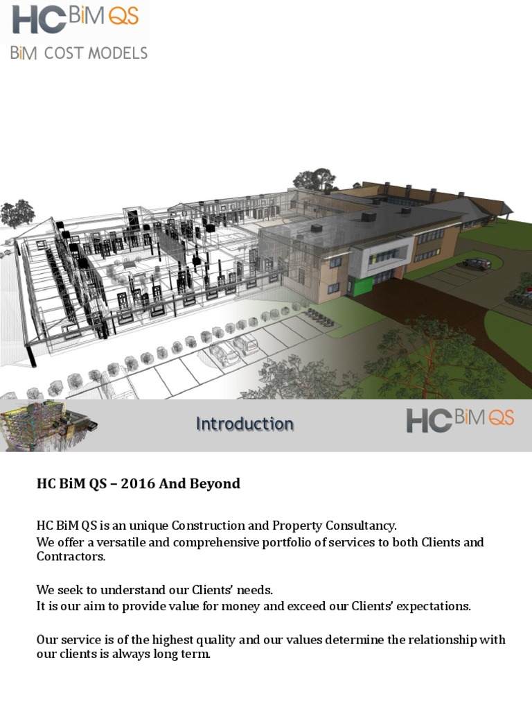 Bim Cost Model - HC Bim Qs | PDF | Building Information Modeling ...