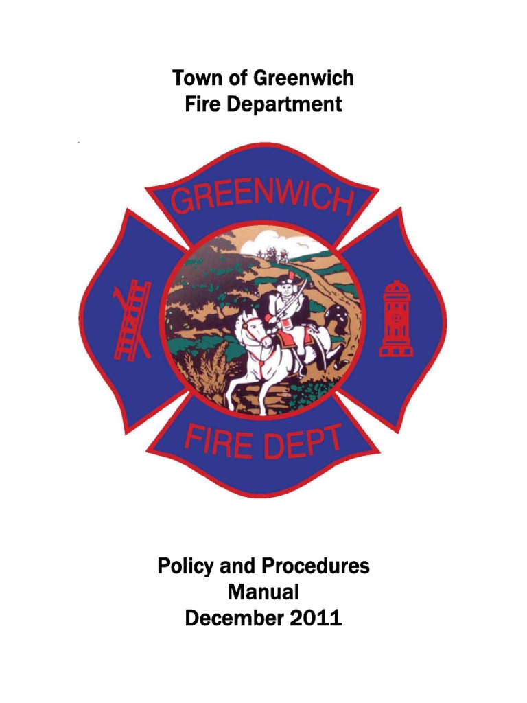 Fire Dept Standard Operating Procedures Manual 2011 | Firefighter ...