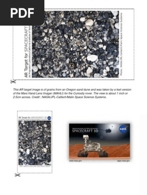 Spacecraft 3d Ar For Target