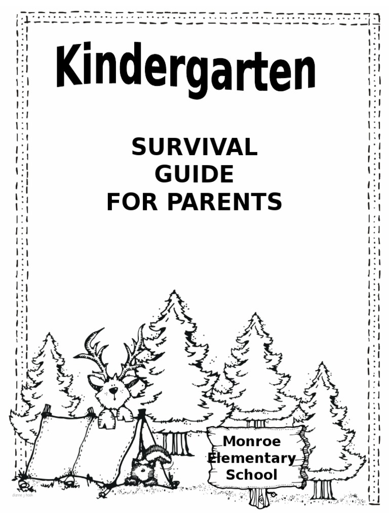 Kindergarten Survival Guide | PDF | Human Communication | Symbols