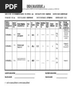 Dangerous Goods (FAL Form 7) | PDF