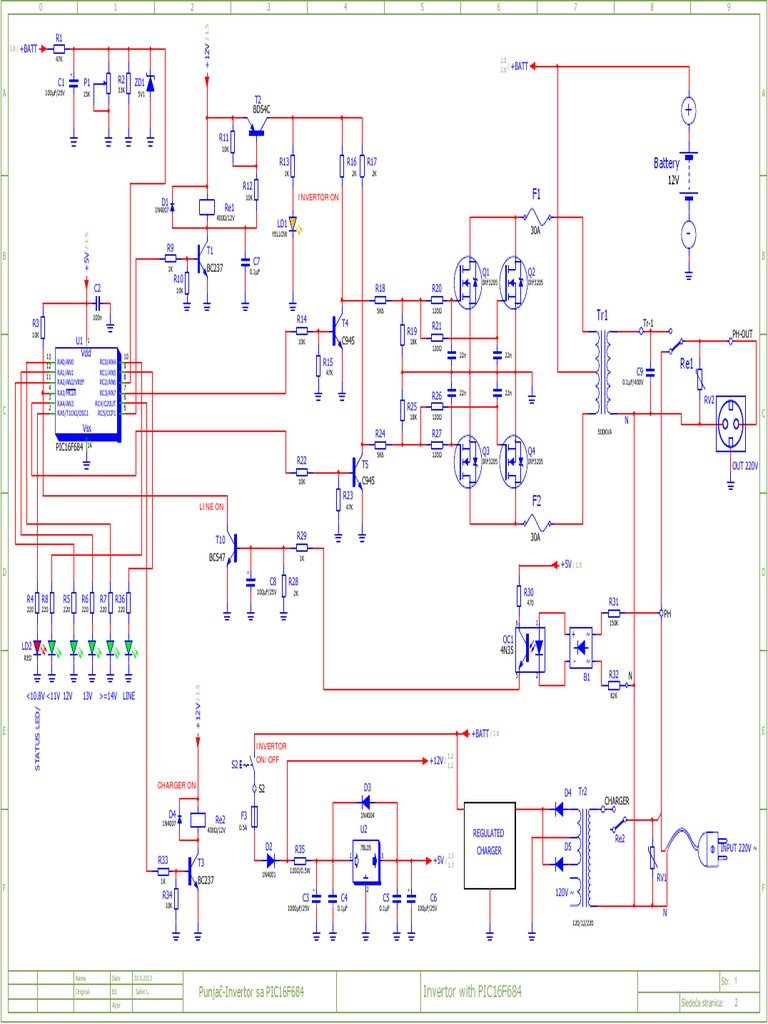 Inverter PIC16F684 | PDF | Technology & Engineering