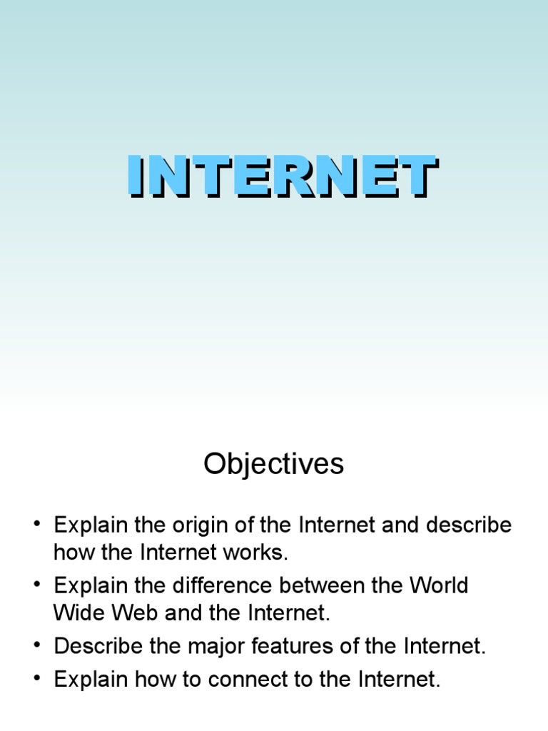 Internet | PDF | World Wide Web | Internet & Web