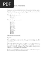 Clasificación de Antibióticos Según Su Estructura Química | PDF