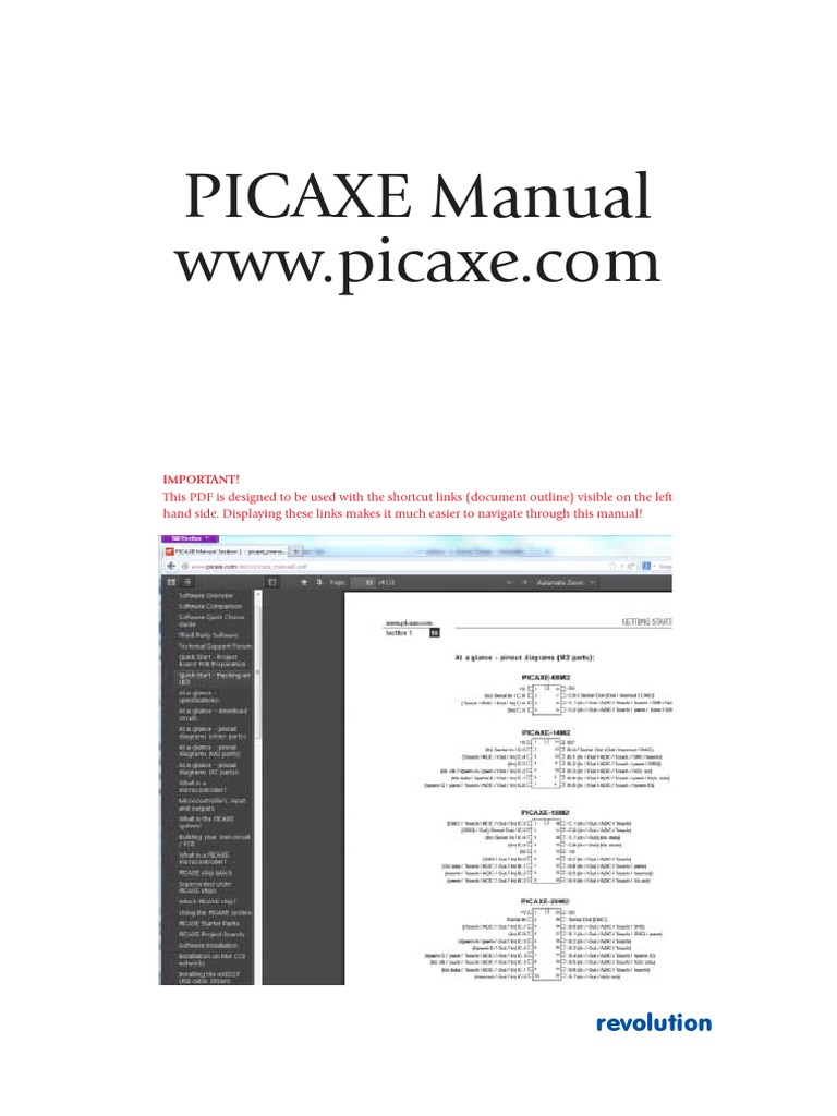 Picaxe Manual1 | PDF | Computers