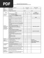 CSCFO-PNP Checklist Form 1 | Justice | Crime & Justice