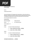 Basketball Tournament Project Proposal | PDF | Tournament