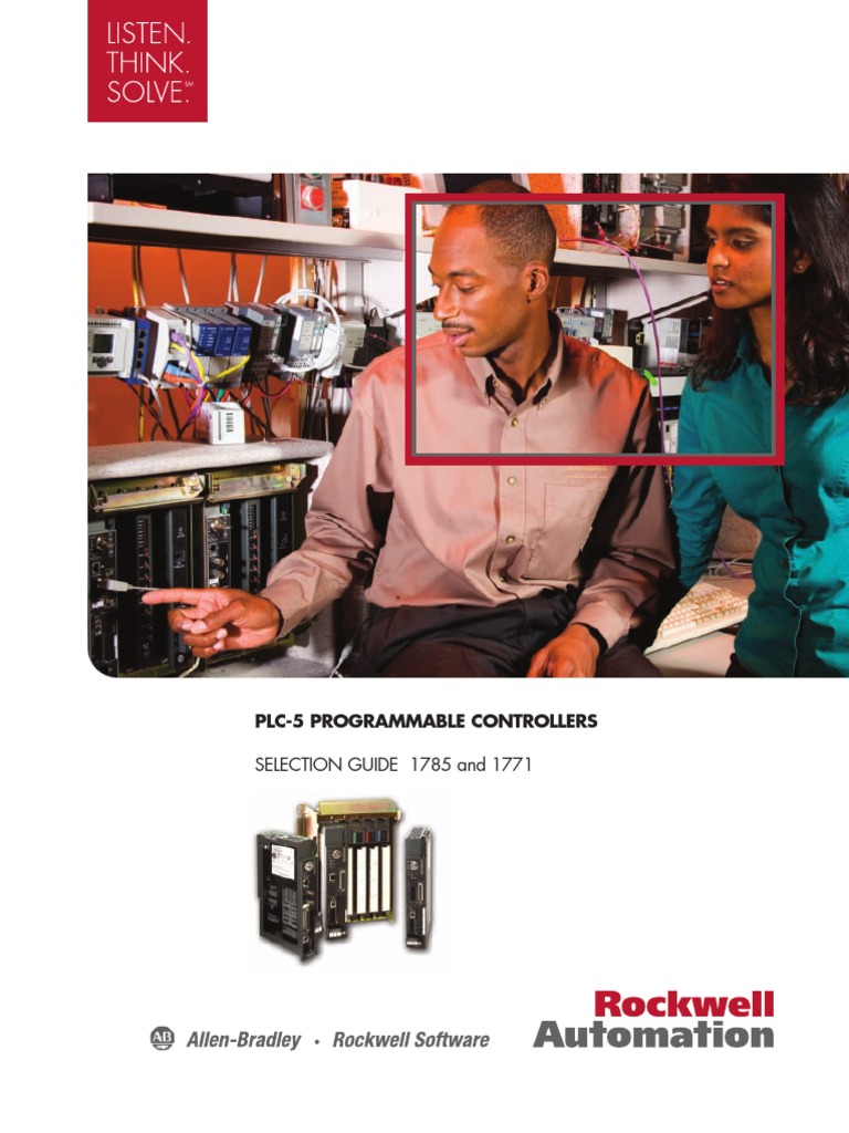 Plc-5 Programmable Controllers Selection Guide 1785 and 1771 | PDF | Input/Output | Computer Network