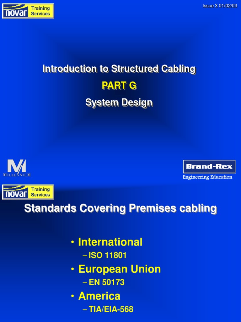 Structured Cabling | PDF | Networking Standards | Computer Networking