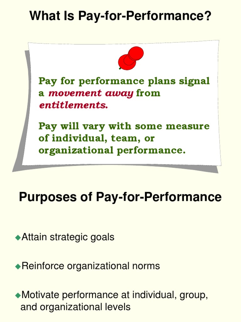 Pay For Performance Plans | Download Free PDF | Profit (Accounting ...