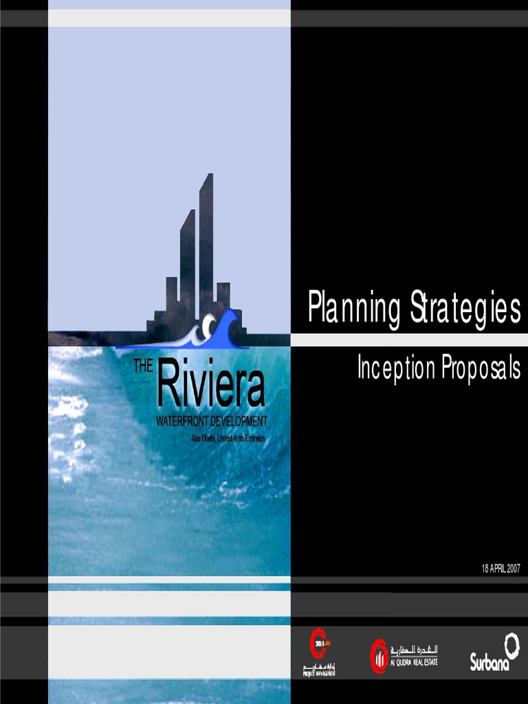 Planning Strategies: Inception Proposals | PDF | Tourism | United Arab ...