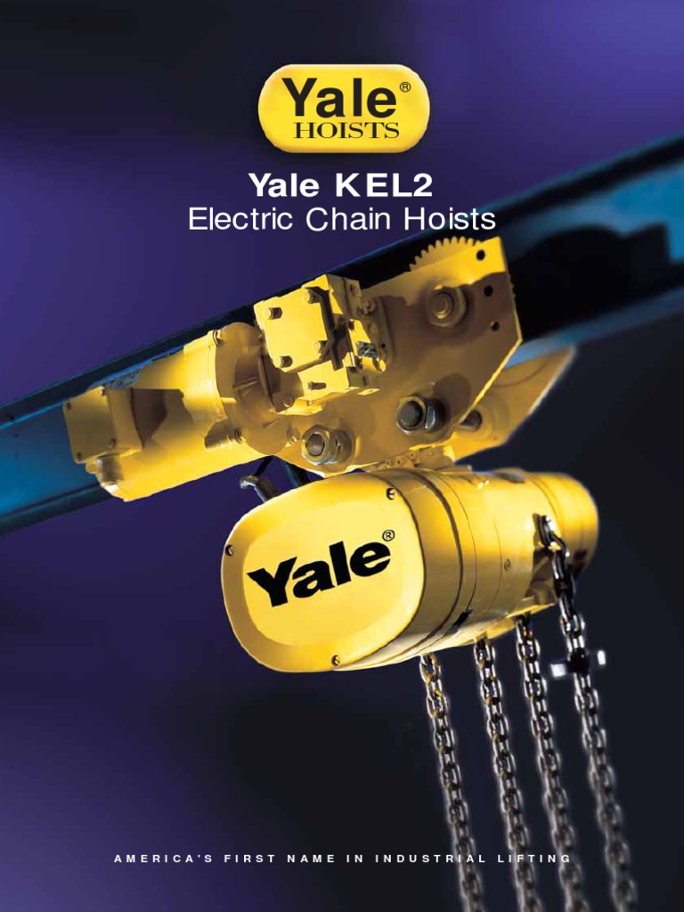 Yale Hoist Catalogo | PDF | Suspension (Vehicle) | Elevator