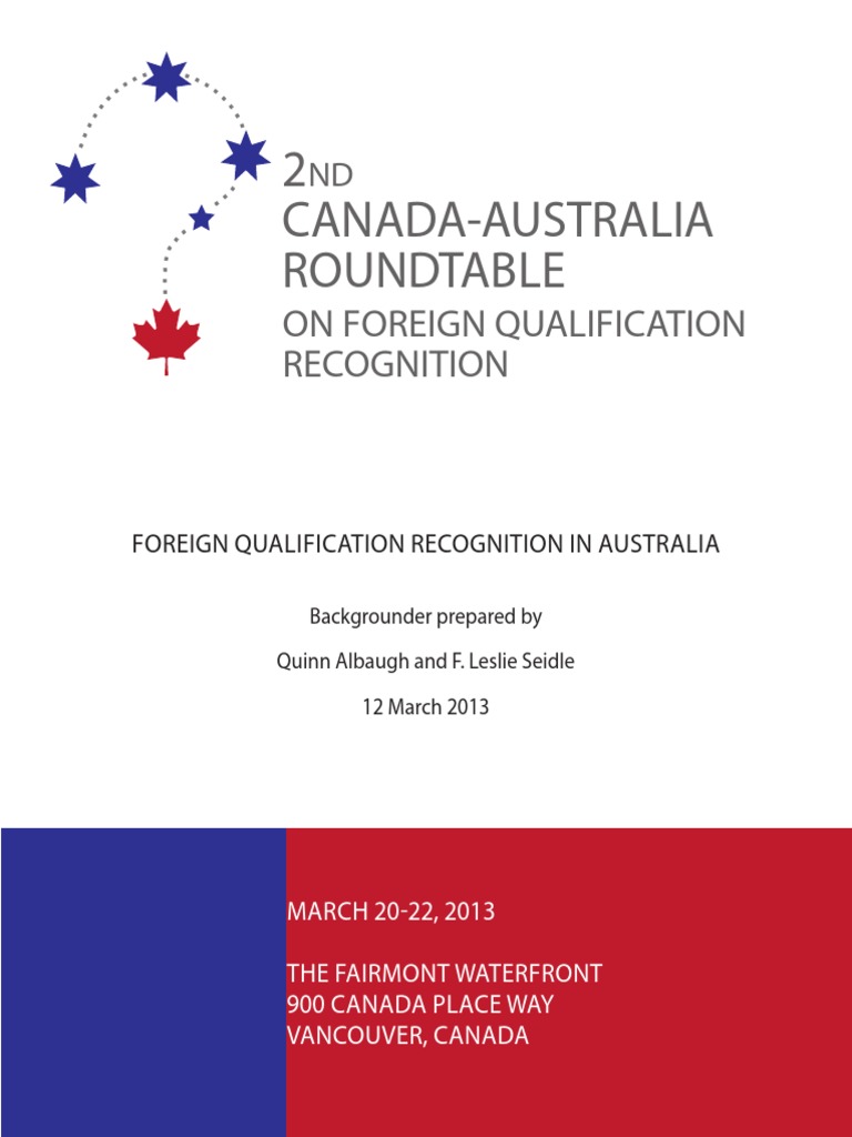 Foreign Credential Recognition in Australia | PDF | Immigration | Australia