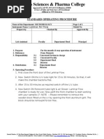 Microscope SOP for Microbiology Lab | PDF | Microscope | Microbiology
