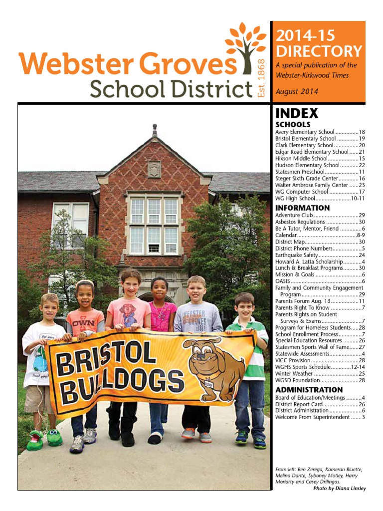 Webster School District Map