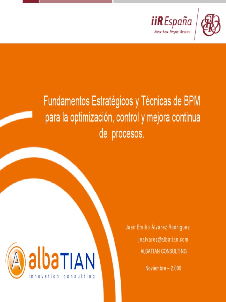 Fundamentos de BPM - Gestion de Procesos de Negocio Control y Mejora | PDF | Arquitectura ...