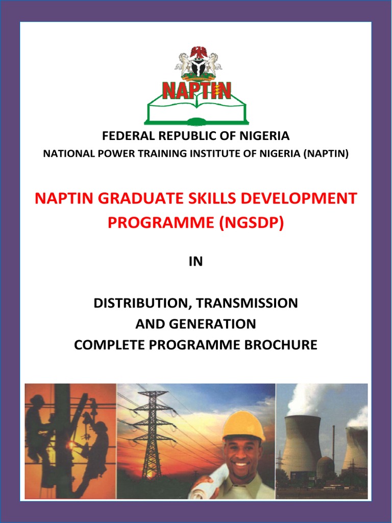 NAPTIN Graduate Skills Development Program | PDF | Electric Power ...