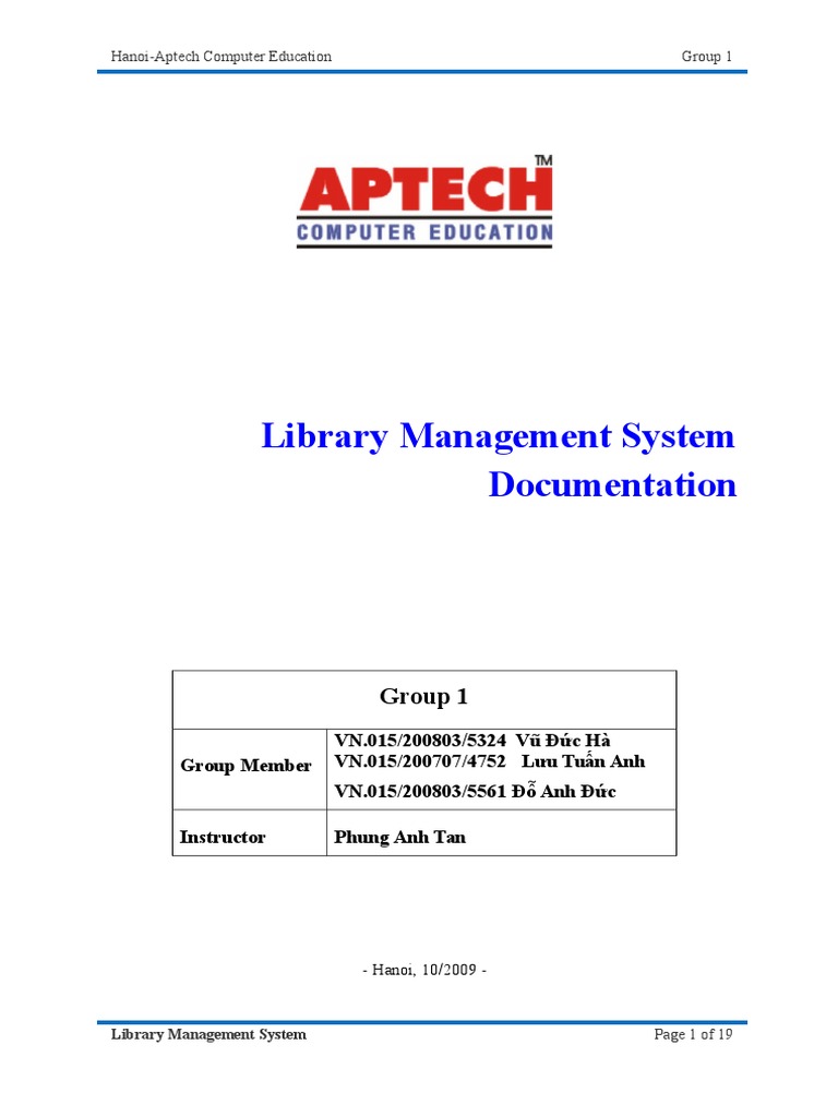 EProject Library Management System | PDF | Input/Output | Library (Computing)