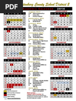 Wilson County Schools Calendar 2026-27 | PDF | Educational ...