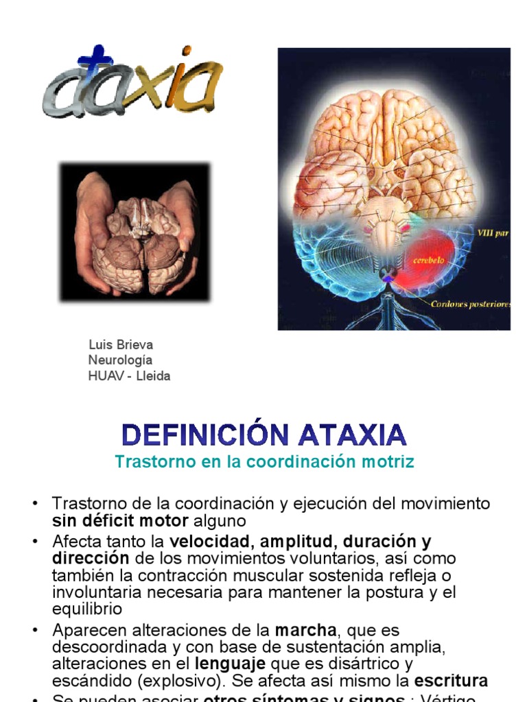 15 - Ataxia | PDF | Neurología | Desórdenes neurológicos
