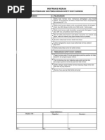 Job Safety Analysis Jsa Form PDF | PDF