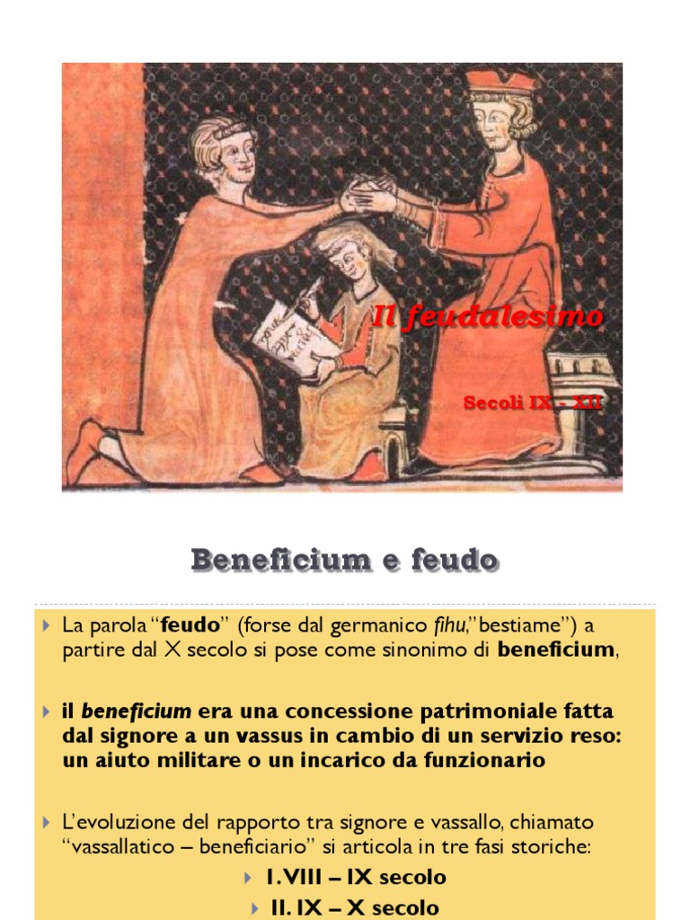 Il Feudalesimo | PDF