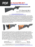 AR 7 Henry AR7 Survival Manual | Cartridge (Firearms) | Firearms