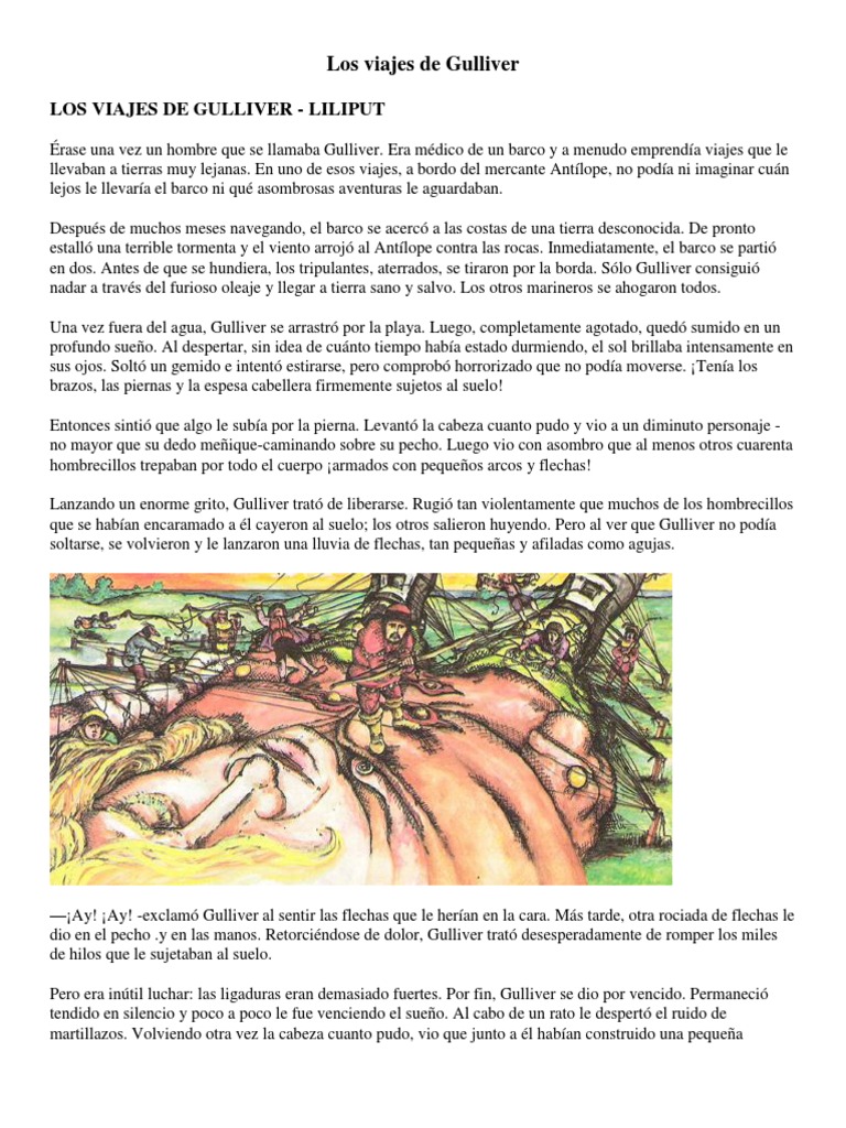 Los Viajes de Gulliver | Viajes de Gulliver | Barcos