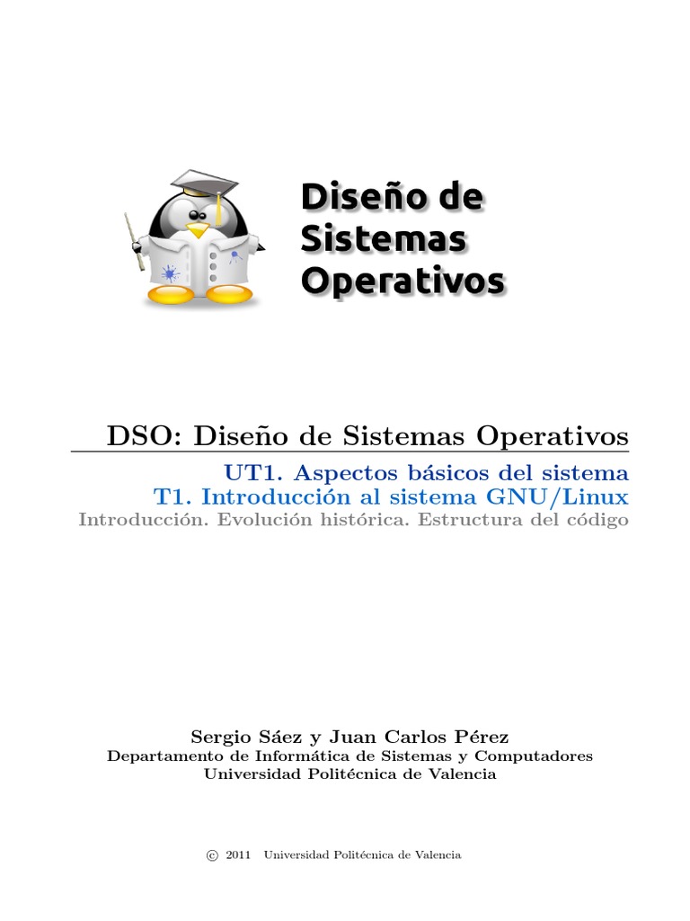 Introduccion Al Sistema GNU - Linux | PDF | Sistema operativo | Unix