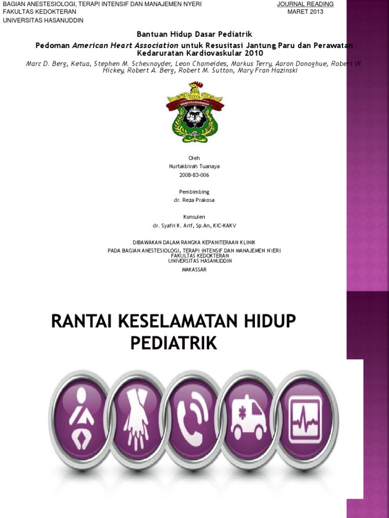 Pediatric Basic Life Support | PDF