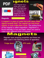 Magnets Poster | PDF | Magnet | Magnetism