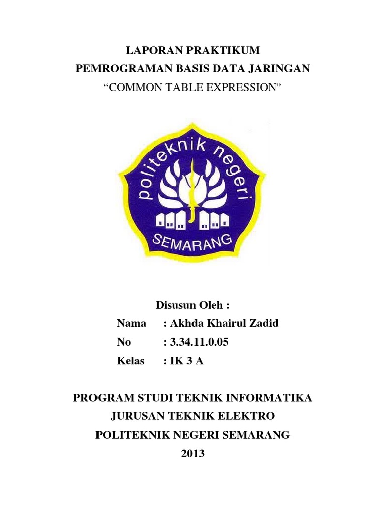 Common Table Expression | PDF