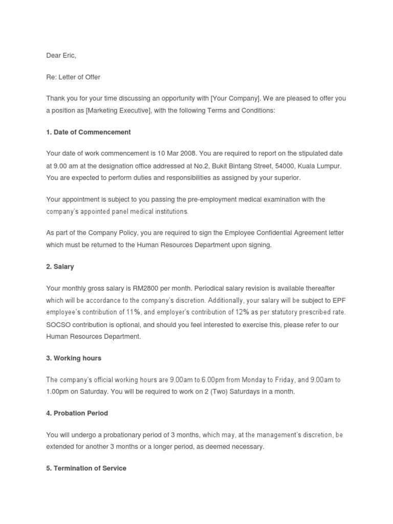 Date of Commencement | PDF | Salary | Confidentiality