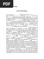 Modelo de Compulsa Notarial | PDF | República Dominicana | Gobierno