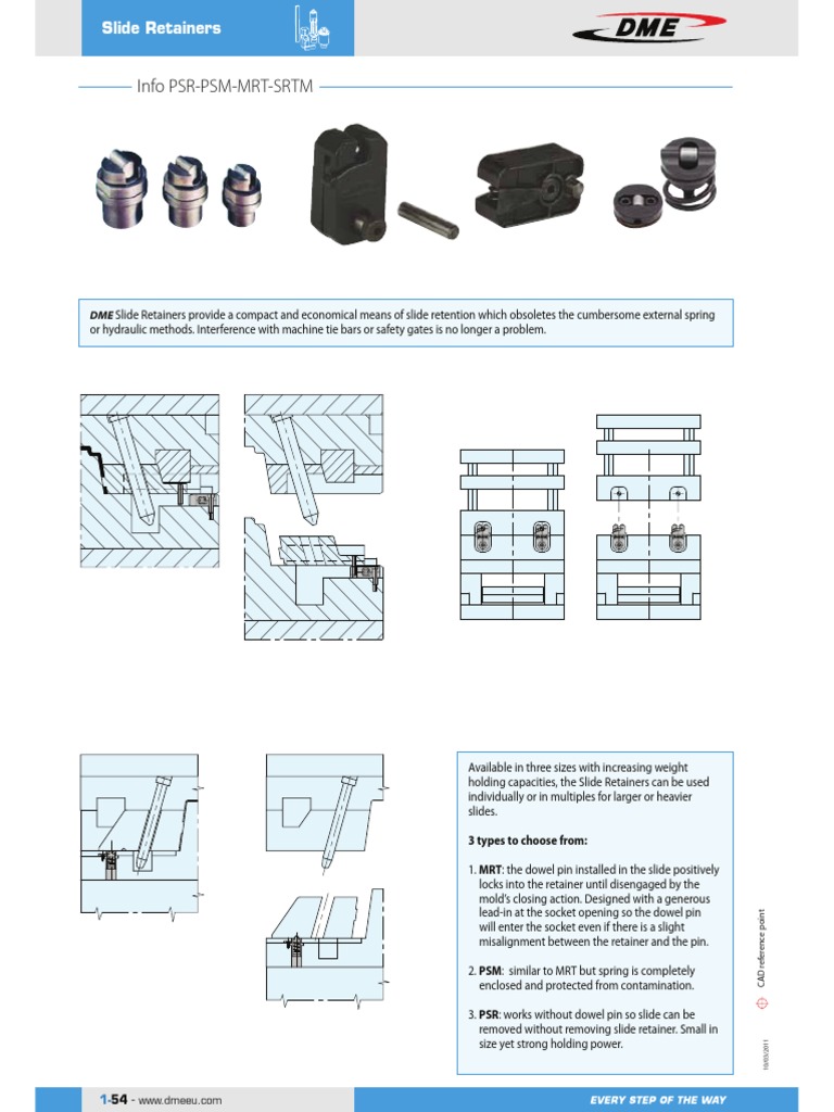 DME Slide Retainer - All | PDF | Screw | Manufactured Goods