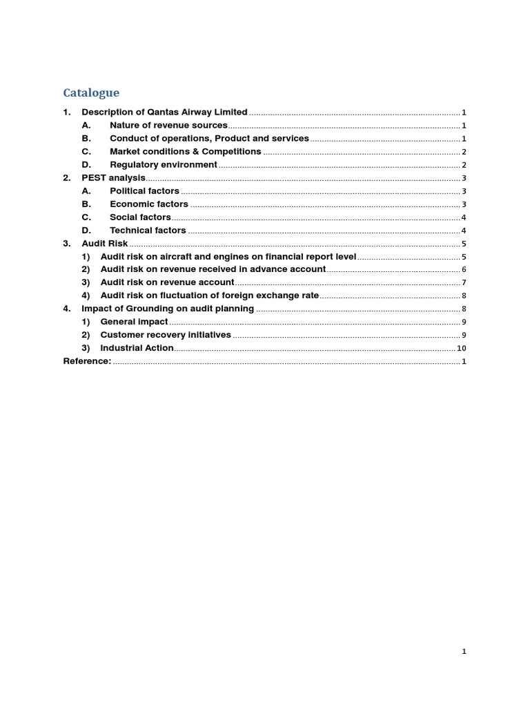 Audit Analysis For Qantas 2012 | PDF | Hedge (Finance) | Airlines