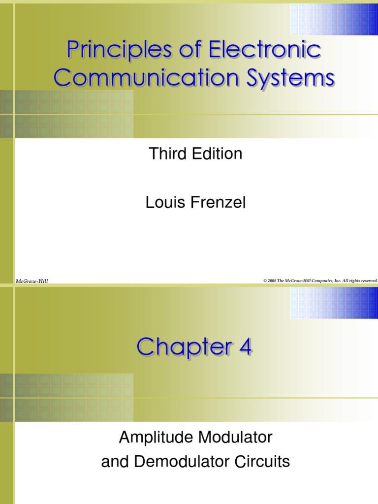 Modulation-Demodulation-Balance Modulation-SSB Circuits | PDF ...