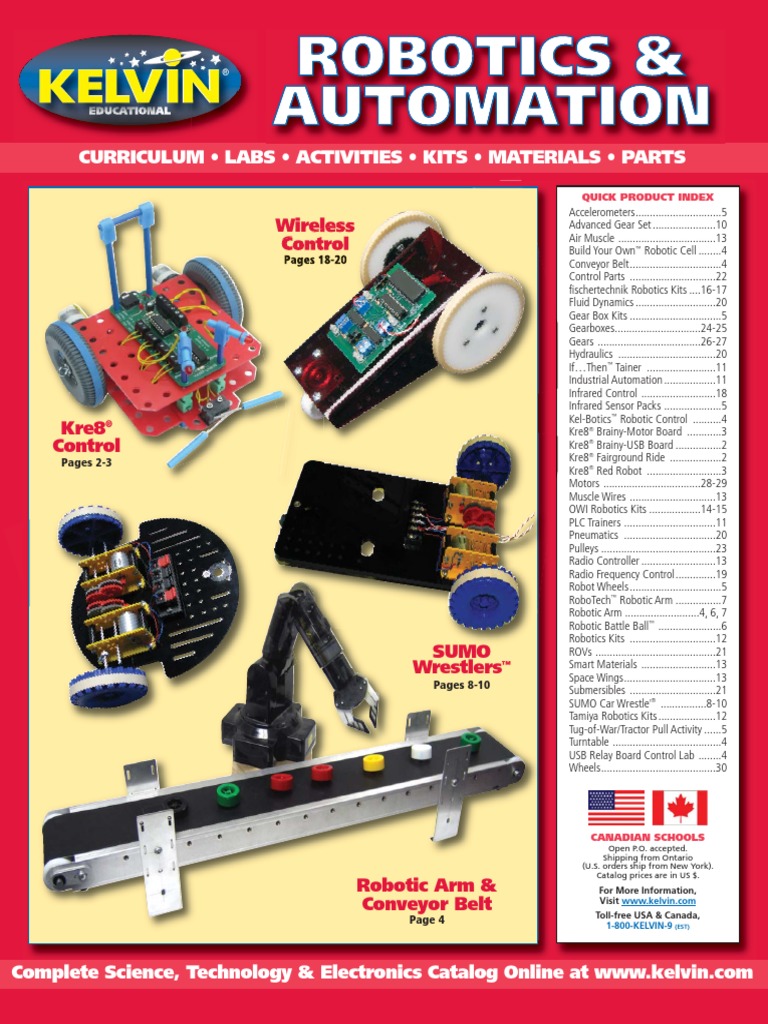 Robotics | PDF | Shape Memory Alloy | Programmable Logic Controller