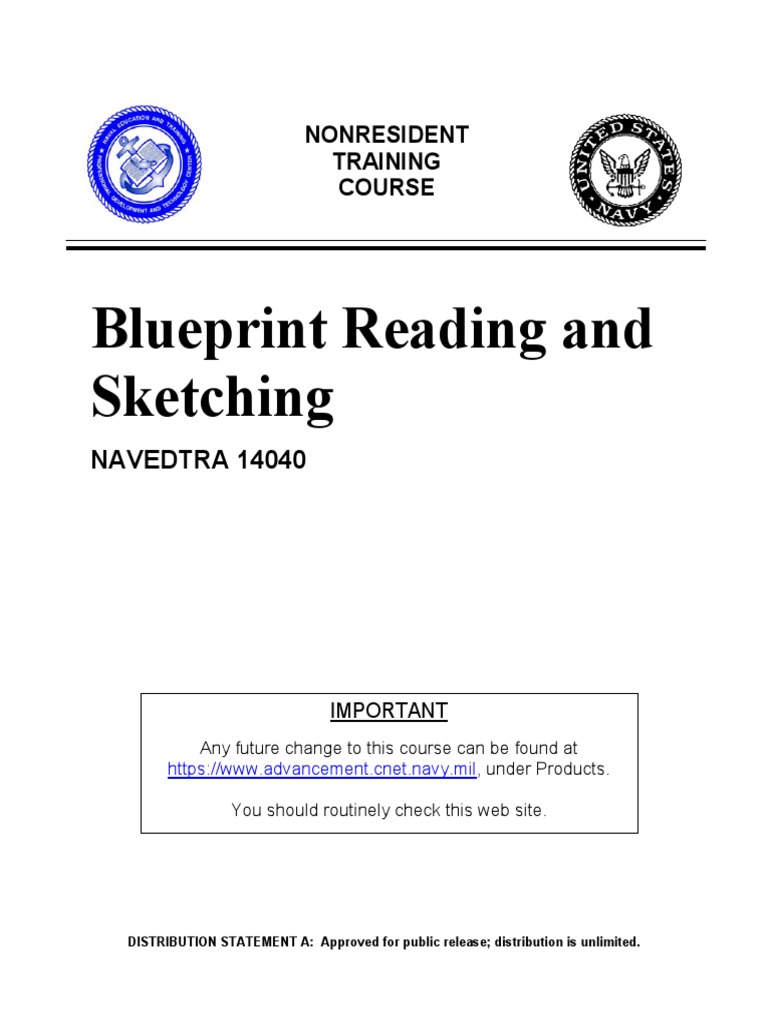 Blueprint Reading and Sketching | PDF | Technical Drawing | Printer ...