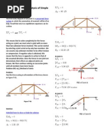 Truss Analysis: Problems & Solutions | PDF | Triangle Geometry ...