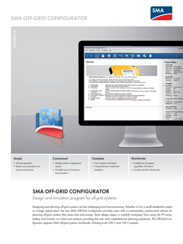 SMA Off-Grid Configurator | PDF | Microsoft Windows | Computer Engineering