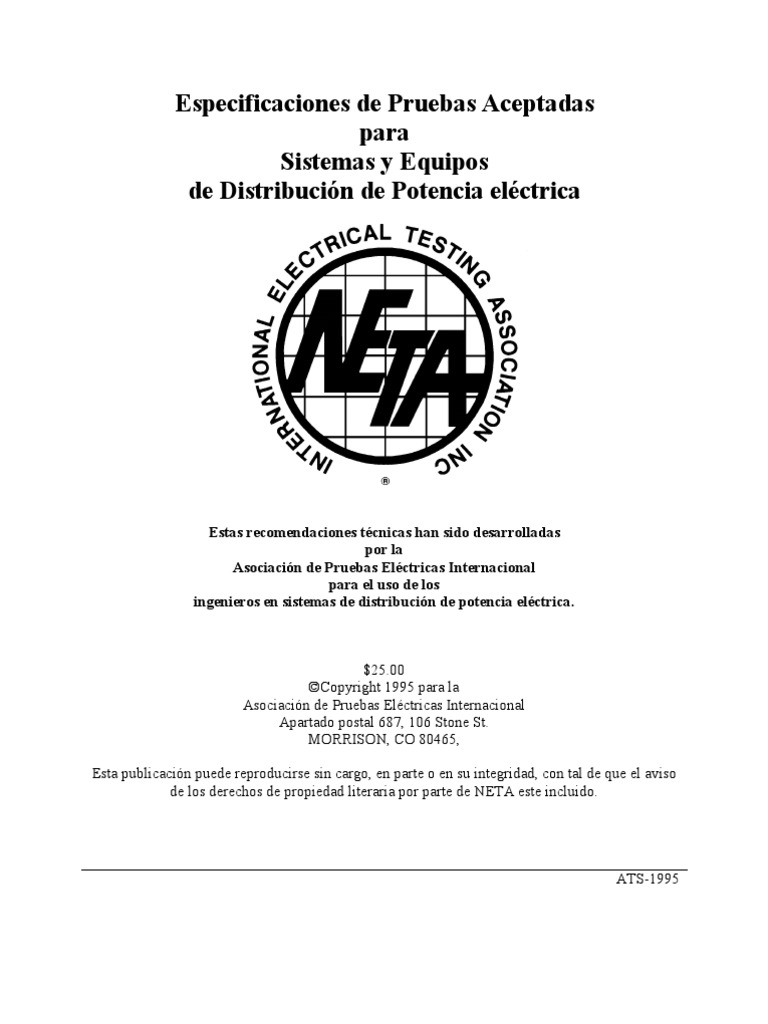 Neta | PDF | Transformador | Instituto de Ingenieros Eléctricos y ...