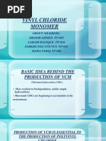 VCM Production | PDF | Polyvinyl Chloride | Chemical Substances