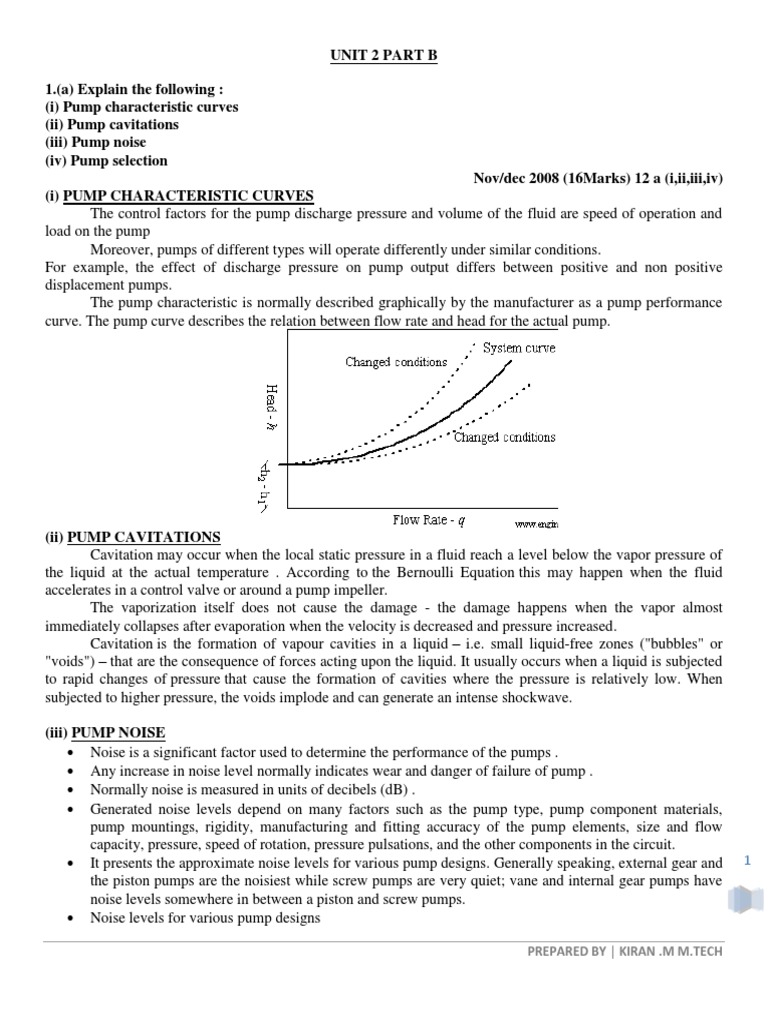 PUMP SELECTION GUIDE | PDF | Pump | Fluid Dynamics